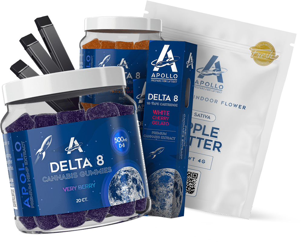 Apollo CBD & THC - Buy Delta 8, 9, 10 THC Products, Vapes & Gummies